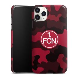 DeinDesign iPhone 11 Pro Max Handy Premium Case Smartphone Handyh&uuml;lle Schutzh&uuml;lle gl&auml;nzend Logo 1. Fc N&uuml;rnberg 1. Fcn Premium Case