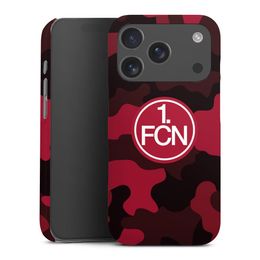 DeinDesign iPhone 17 Pro Handy Premium Case Smartphone Handyh&uuml;lle Schutzh&uuml;lle matt Logo 1. Fcn 1. Fc N&uuml;rnberg Premium Case