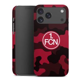 DeinDesign iPhone 17 Pro Max Handy Premium Case Smartphone Handyh&uuml;lle Schutzh&uuml;lle matt Logo 1. Fcn 1. Fc N&uuml;rnberg Premium Case