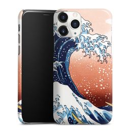 DeinDesign iPhone 11 Pro Handy Premium Case Smartphone Handyh&uuml;lle Schutzh&uuml;lle gl&auml;nzend Die Gro&szlig;e Welle Vor Kanagawa Art Japan Premium Case