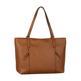 Tom Tailor Shopper 'Beca' Damen Größe One Size cognac