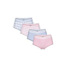 Pieces Panty Damen Größe S hellblau / rosa