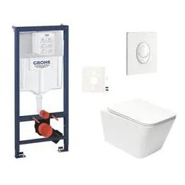 Grohe SAT Infinitio H&auml;nge-WC Set f&uuml;r Trockenbau / Vorwandinstallation SIKOGRSIN12SASH0