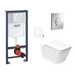 Grohe SAT Infinitio H&auml;nge-WC Set f&uuml;r Trockenbau / Vorwandinstallation SIKOGRSIN12SA