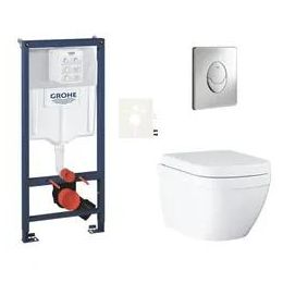 Grohe Euro Ceramic H&auml;nge-WC Set f&uuml;r Trockenbau / Vorwandinstallation SIKOGRSEUSA