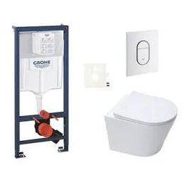 Grohe SAT Infinitio H&auml;nge-WC Set f&uuml;r Trockenbau / Vorwandinstallation SIKOGRSIN10ASH0