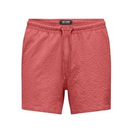 Only & Sons Only & Sons Badeshorts 'ONSTed' Herren Größe XL pastellrot