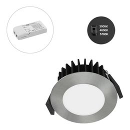 EVN Lichttechnik LED-Spot 230V DALI IP54 3000-5700K chr-sat L54D101325)