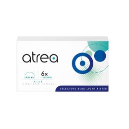 Atrea Blue 1 Month (6er Packung) | Monatslinsen mit Blaulichtfilter | Kontaktlinsen