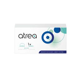 Atrea Blue 1 Month (1er Packung) | Monatslinsen mit Blaulichtfilter | Kontaktlinsen