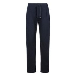 Schlupfhose Replay "Regular Fit", Herren, Gr. 33, Länge 32, blau (schwarz navy), Obermaterial: 97% Baumwolle, 3% Elasthan, regular fit lang, Hosen Jogginghose, mit elastischem Bund
