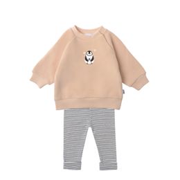 Sweatanzug Liliput "Pinguin", Mädchen, Gr. 62/68, bunt (mehrfarbig), 80% Baumwolle, 20% Polyester, bedruckt, Sportanzüge, bestehend aus Leggings und Sweatshirt