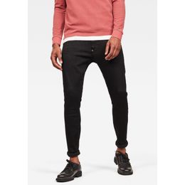 G-Star Raw Skinny-fit-Jeans G-STAR "51010", Herren, Gr. 30, Länge 34, schwarz, Denim/Jeans, Obermaterial: 92% Baumwolle, 7% Elastomultiester, 1% Elasthan, skinny fit lang, Jeans