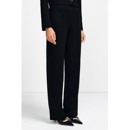 Bügelfaltenhose RICHROYAL, Damen, Gr. 38, N-Gr, schwarz, Web, Obermaterial: 58% Polyester, 36% Lyocell, 6% Elasthan, lang, Hosen, Mit elastischem Bund