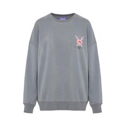 Funky Buddha Sweatshirt female Grey size M
