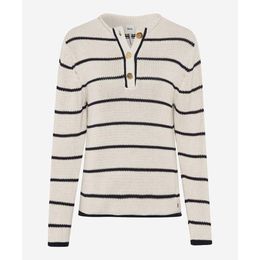 Brax Pullover 'LESLEY' Damen Größe S creme / schwarz