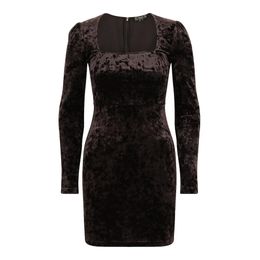 Superdry Kleid Damen Größe 34 dunkelbraun Winterkleid