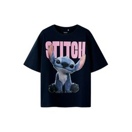 name it Shirt 'NKFNIBUS STITCH' girl Blue size 134/140