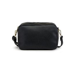 ORE10 Leder-Umhängetasche "Aliser" in Schwarz - (B)28 x (H)24 x (T)18 cm - 79% | Damen-taschen