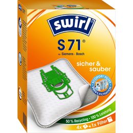 Swirl Staubsaugerbeutel S71 4 Stück