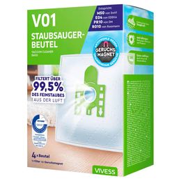 Vivess Staubsaugerbeutel 'V01' 4 Stück