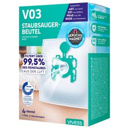 Vivess Staubsaugerbeutel 'V03' 4 Stück