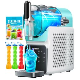 Kesser&reg; Slush Maschine f&uuml;r zu Hause - Slush Ice Maker 2L - f&uuml;r Slush, Eis-Cocktails, Frapp&eacute;s, Milchshakes & gefrorenen Saft - in 25 min & mit 6 Programmen - inkl. 3x Becher & Rezeptbuch