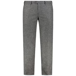 Große Größen Eurex By Brax Flanellhose "Jan" mit Stretch, Tapered Fit Farbe grau Größe: 31