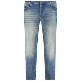 Große Größen Lerros Stretch-Jeans "Baxter" im 5-Pocket Stil, Regular Fit Farbe hellblau Größe: 48/34