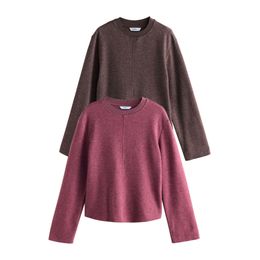 next Pullover Damen Gr&ouml;&szlig;e L braun / pitaya