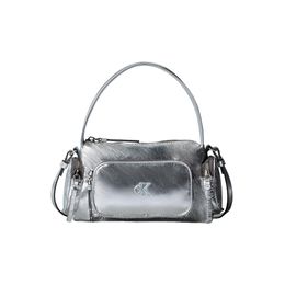 Calvin Klein Schultertasche Damen Gr&ouml;&szlig;e One Size silber
