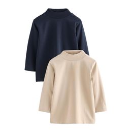 next Shirt Jungen Gr&ouml;&szlig;e 68 beige / navy