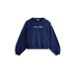 Tommy Hilfiger Sweatshirt Damen Gr&ouml;&szlig;e XXL blau / wei&szlig;