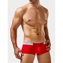 TAUWELL Boxershorts Herren Größe L rot