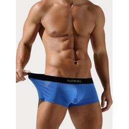 TAUWELL Boxershorts Herren Größe XXL blau