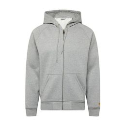Carhartt Work In Progress Carhartt WIP Sweatjacke 'Chase' Herren Gr&ouml;&szlig;e XXL grau