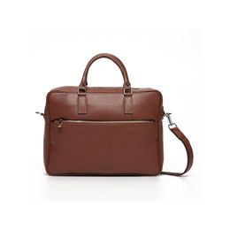 Victor & Hugo Paris Leder-Aktentasche "Marco" in Braun - (B)39 x (H)29 x (T)9 cm - 66% | Herrentaschen