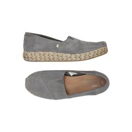Toms Shoes TOMS Halbschuh Damen Gr&ouml;&szlig;e 39 Second Hand grau