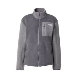 The North Face Funktionsfleecejacke 'YUMIORI' Damen Gr&ouml;&szlig;e M grau / wei&szlig;