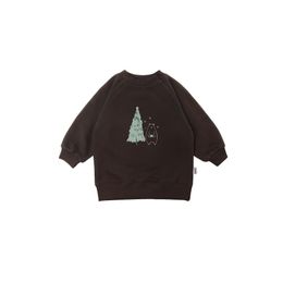 Liliput Sweatshirt 'Tannenbaum' Jungen Gr&ouml;&szlig;e 98/104 dunkelbraun