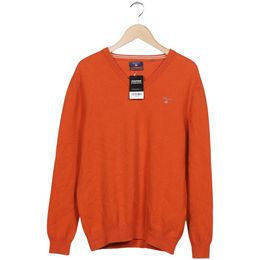 Gant Pullover Herren Größe L Second Hand orange