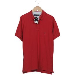 Tommy Hilfiger Poloshirt Herren Größe L Second Hand rot