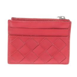 Bottega Veneta Geldbörse / Etui Damen Größe One Size Second Hand rot