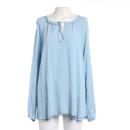her shirt Bluse / Tunika Damen Gr&ouml;&szlig;e M Second Hand blau
