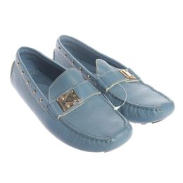 Louis Vuitton Halbschuhe Damen Größe 36 Second Hand hellblau