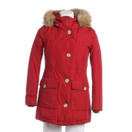 Woolrich Winterjacke / Wintermantel Damen Gr&ouml;&szlig;e XS Second Hand rot