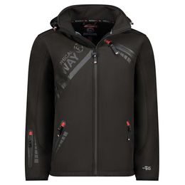 Geographical Norway Softshelljacke "Twopac" in Schwarz - 71% | Größe L | Herren-outdoorjacken