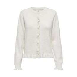 Jacqueline de Yong JDY Strickjacke 'JDYLETTY' Damen Gr&ouml;&szlig;e M wei&szlig;meliert