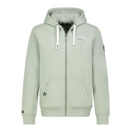 Eight2Nine Sweatjacke in Mint - 51% | Größe XL | Herren-sweatshirts-jacken