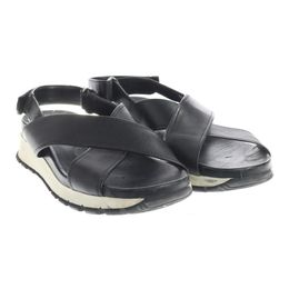 Prada Sandalen Damen Gr&ouml;&szlig;e 40 Second Hand schwarz